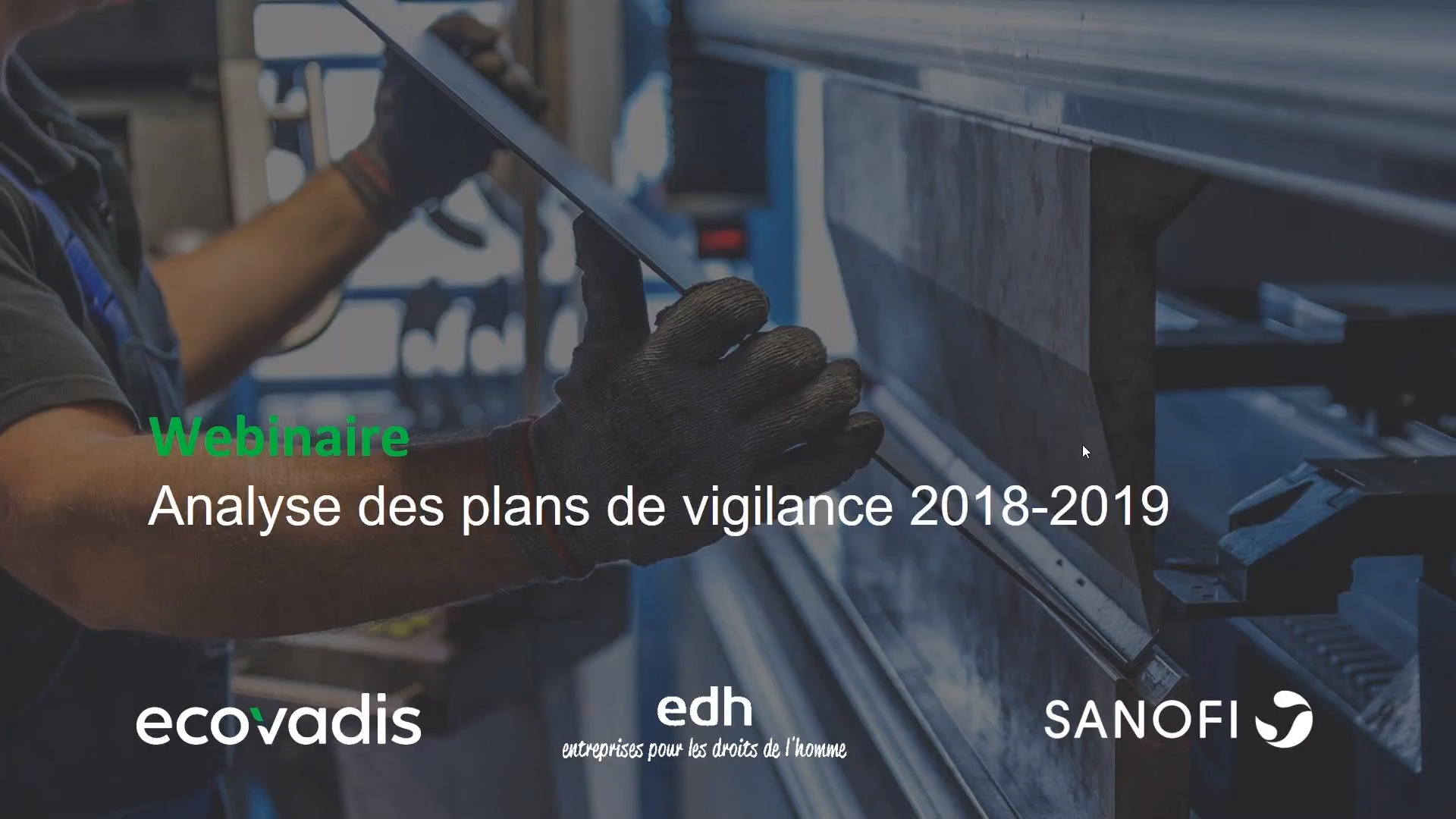 Analyse des plans de vigilance 2018-2019