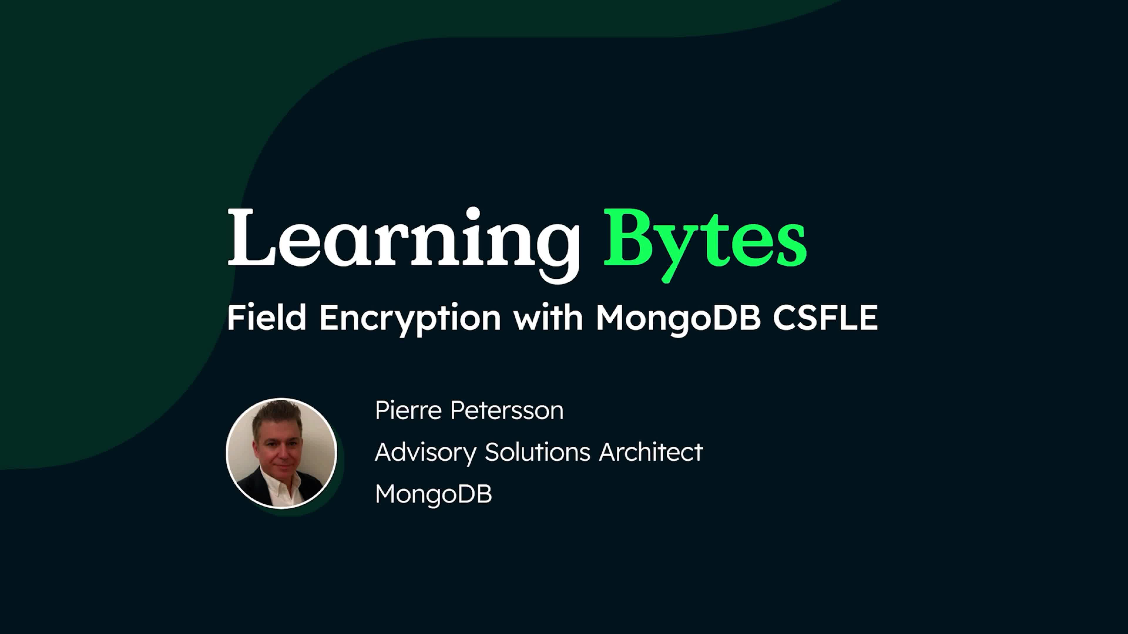 Field Encryption with MongoDB Client-Side Field Level Encryption (CSFLE ... Field Encryption with MongoDB Client-Side Field Level Encryption (CSFLE ...