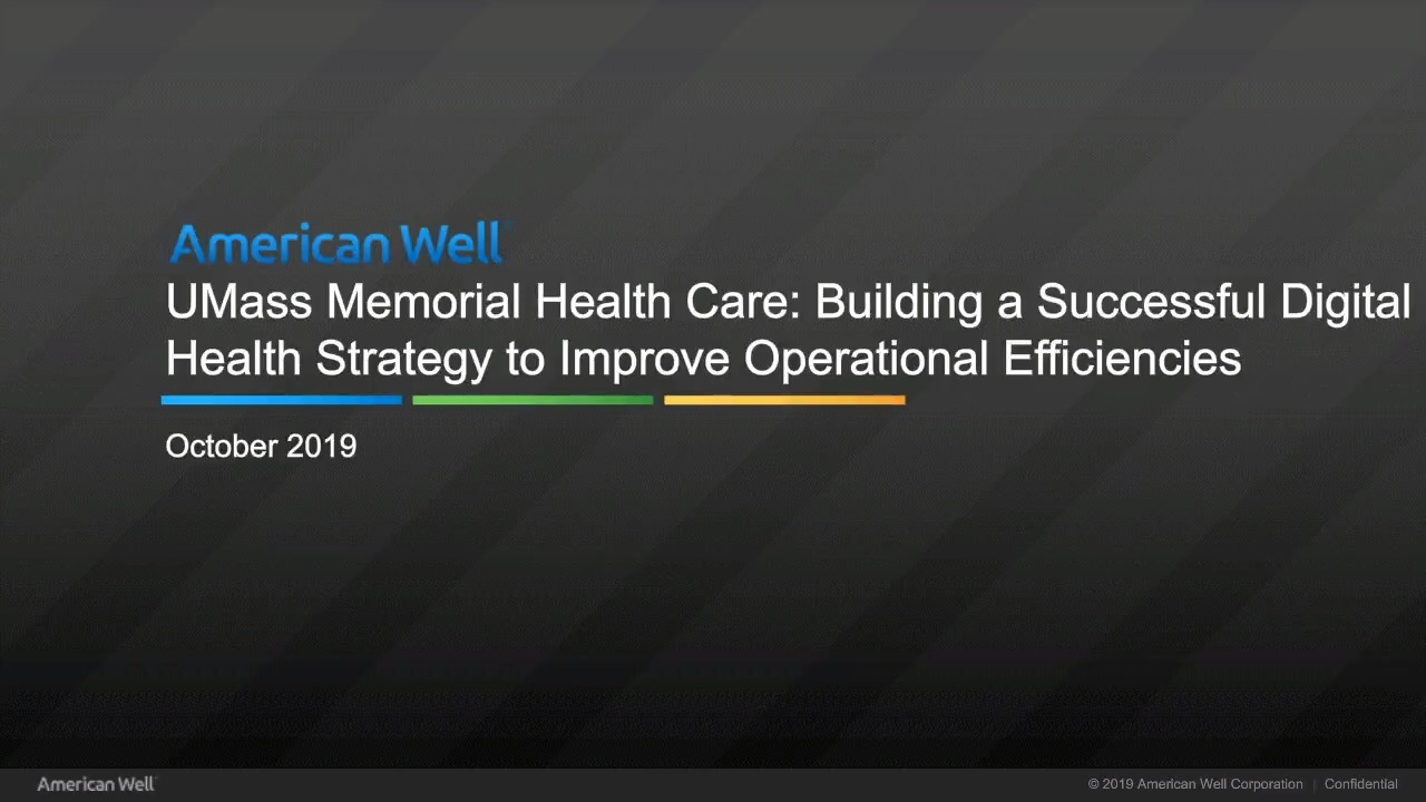 Building a Successful Digital Health Strategy to Improve Operational ...