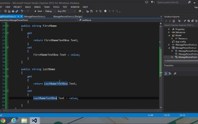 Windows App From Scratch - The Model View Presenter Patterns