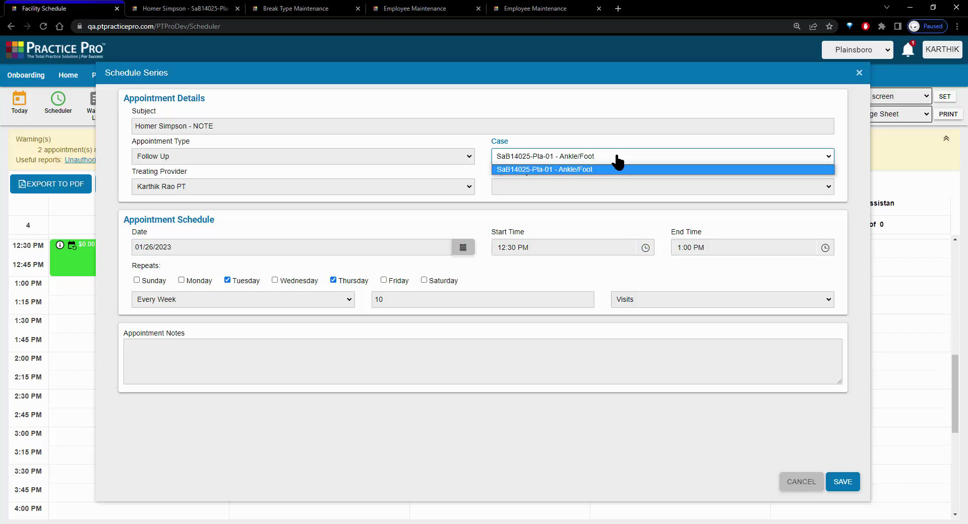 January 30th 2023 - V4.02.00 – Practice Pro Knowledge Base