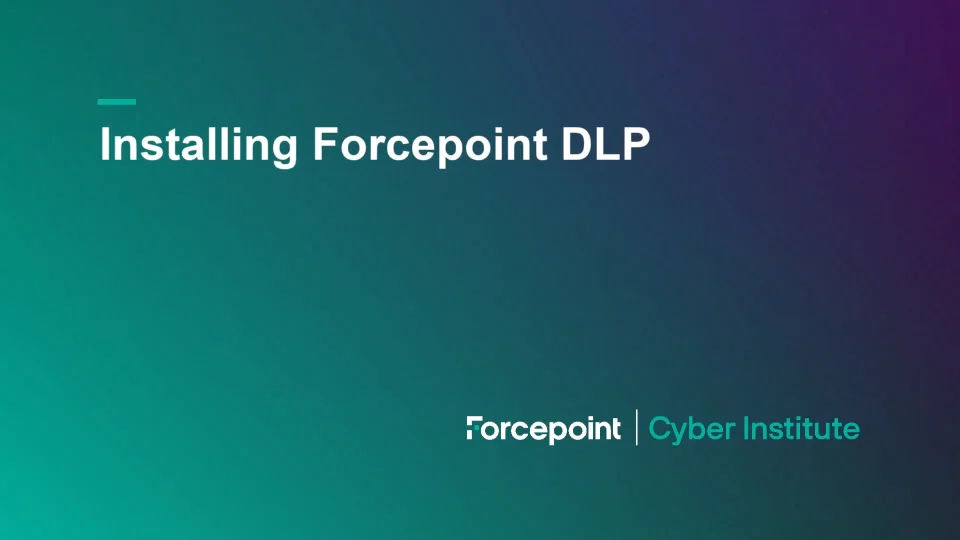 Forcepoint Cyber Institute