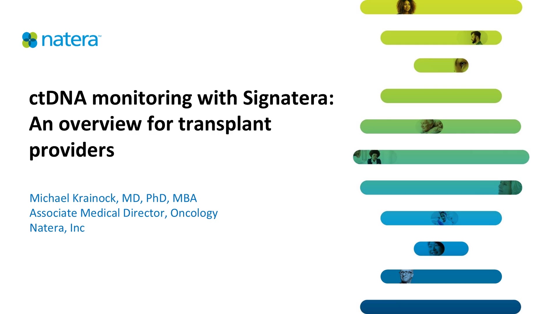 ctDNA monitoring with Signatera: An overview for transplant providers