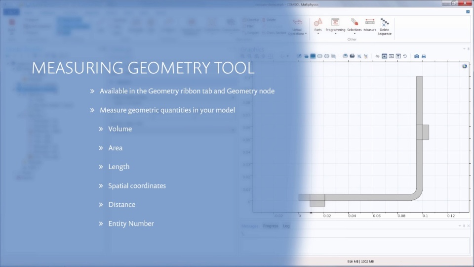 Utilizing Geometric Measurements in COMSOL Multiphysics®
