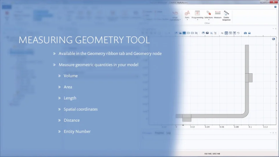 Utilizing Geometric Measurements in COMSOL Multiphysics®