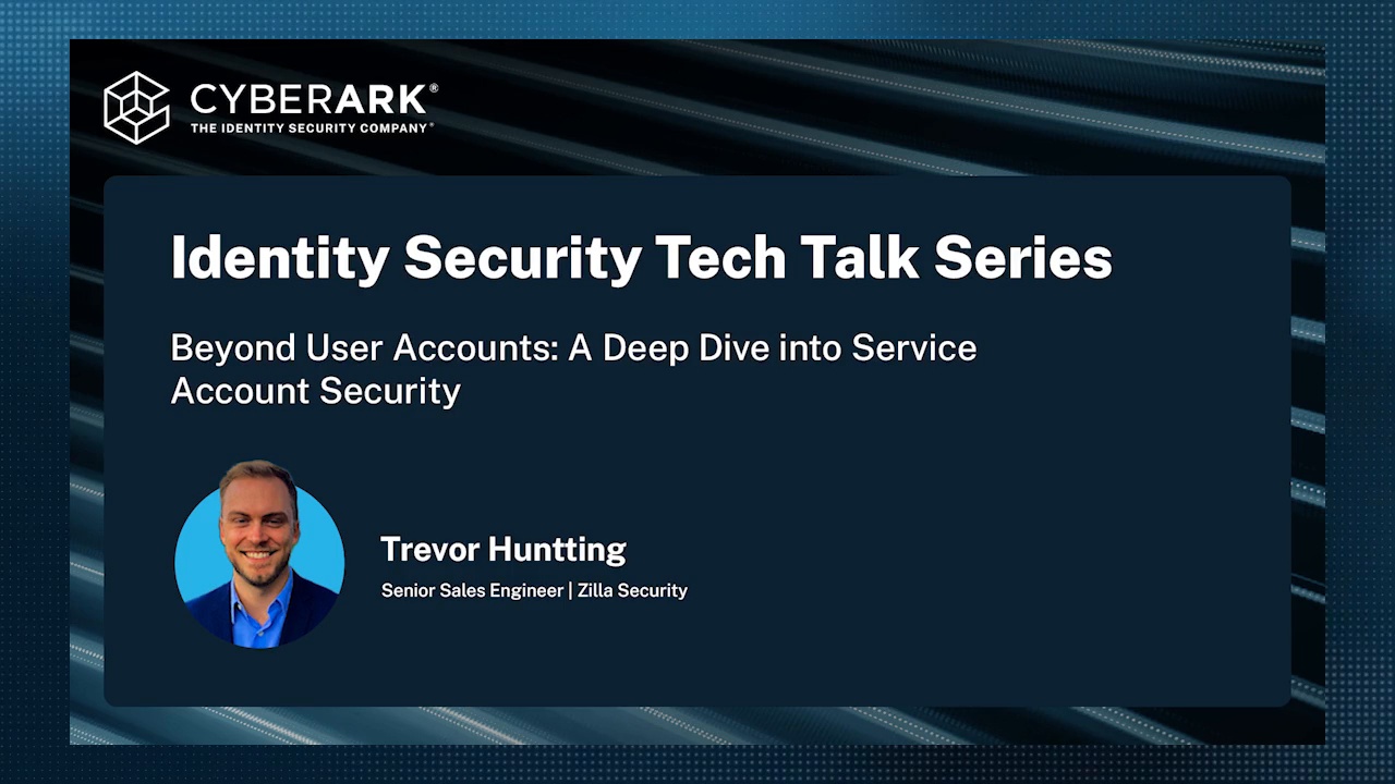 Deep dive into service account security