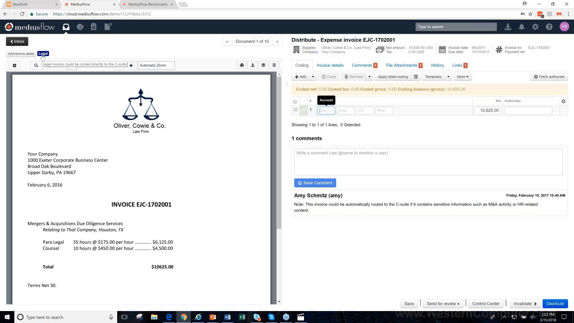 AP Automation for D365FOE with MediusFlow