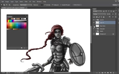 The Fundamentals of Digital Painting - Creating Our Base Colors