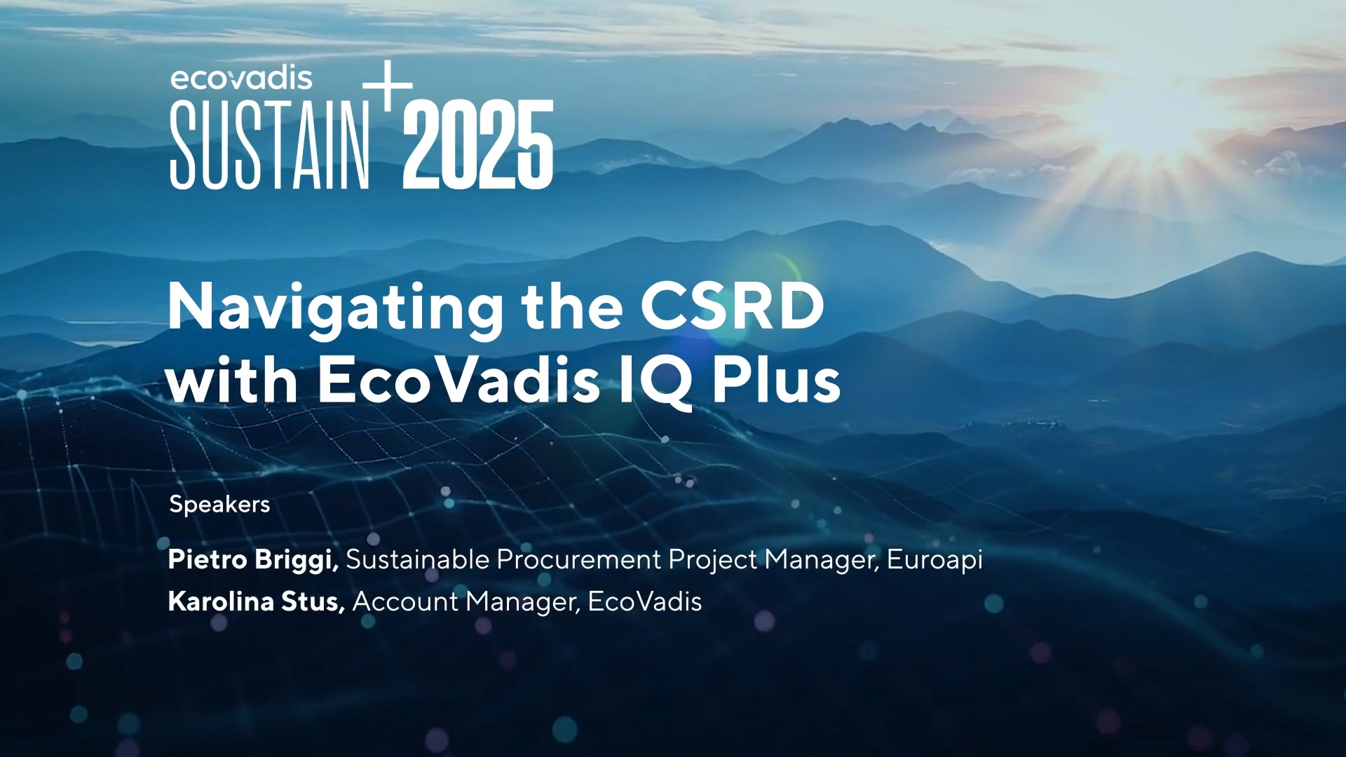 Maîtriser la CSRD avec les solutions EcoVadis