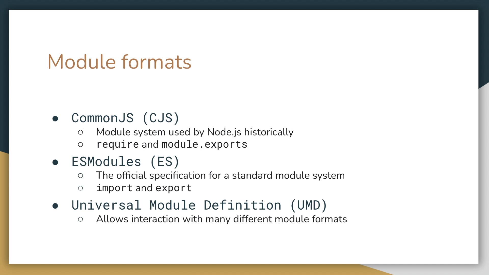The Best Ways to Bundle React Modules Into Packages - Building a ...