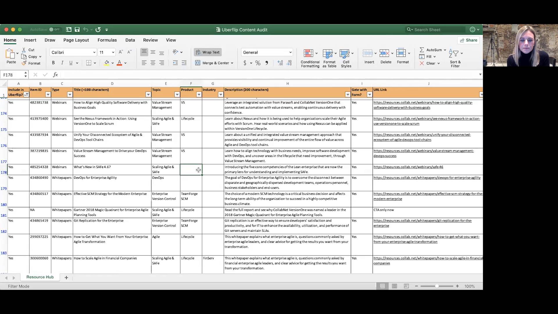 VersionOne - Audit Experiences
