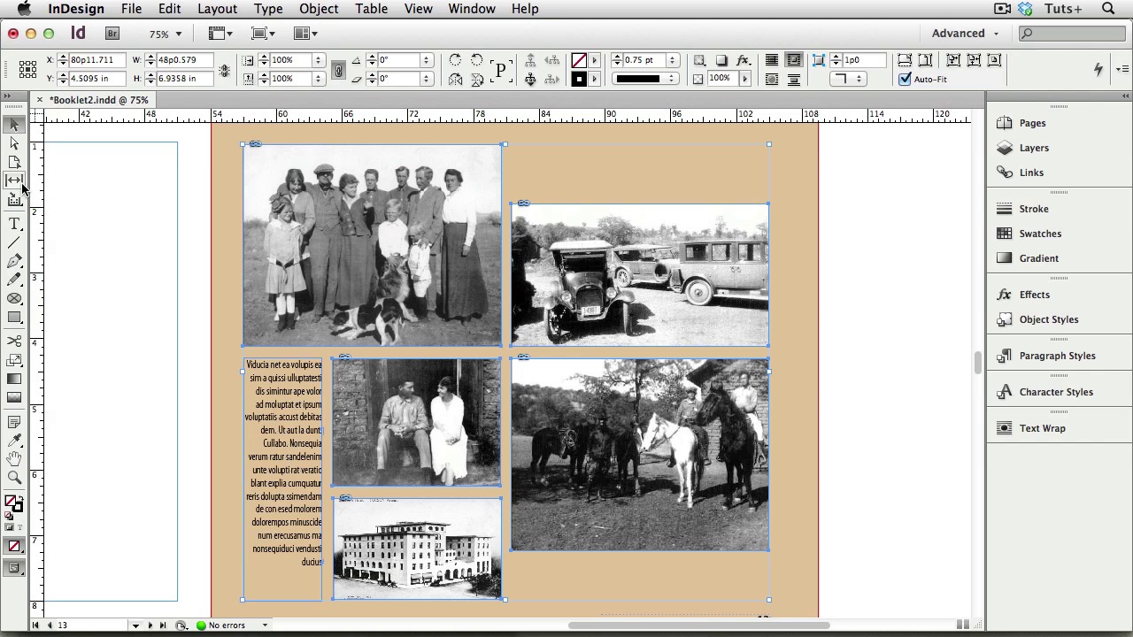 InDesign Fundamentals - Layout VII - More Tips