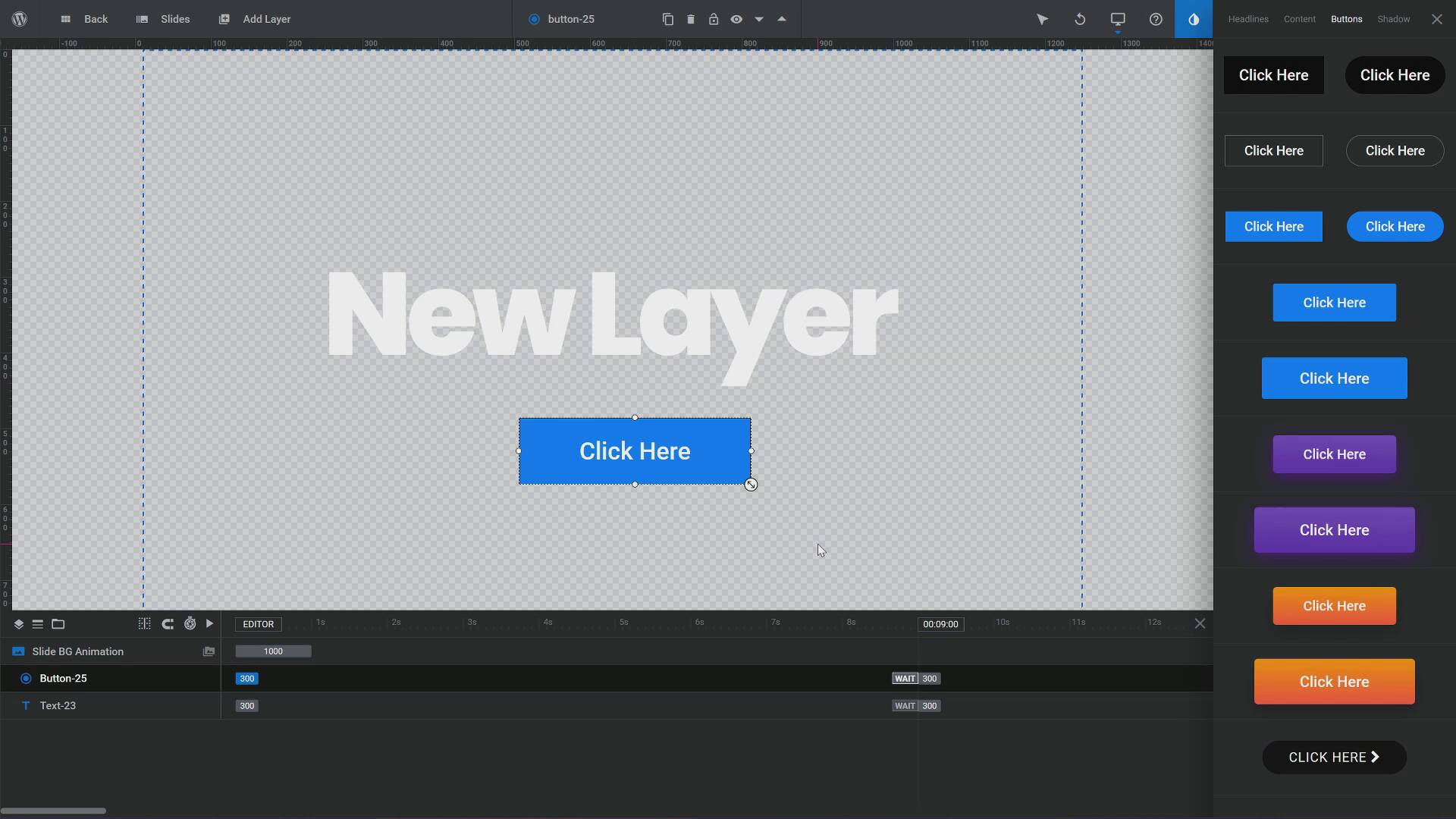 The Ultimate Guide to Slider Revolution - Adding Premade Text, Buttons ...