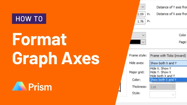 Format Your Graph Axes - Graphpad