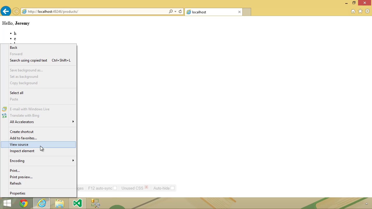 Getting Started with ASP.NET MVC5 - Reusing Markup With Layout Pages and Partial Views
