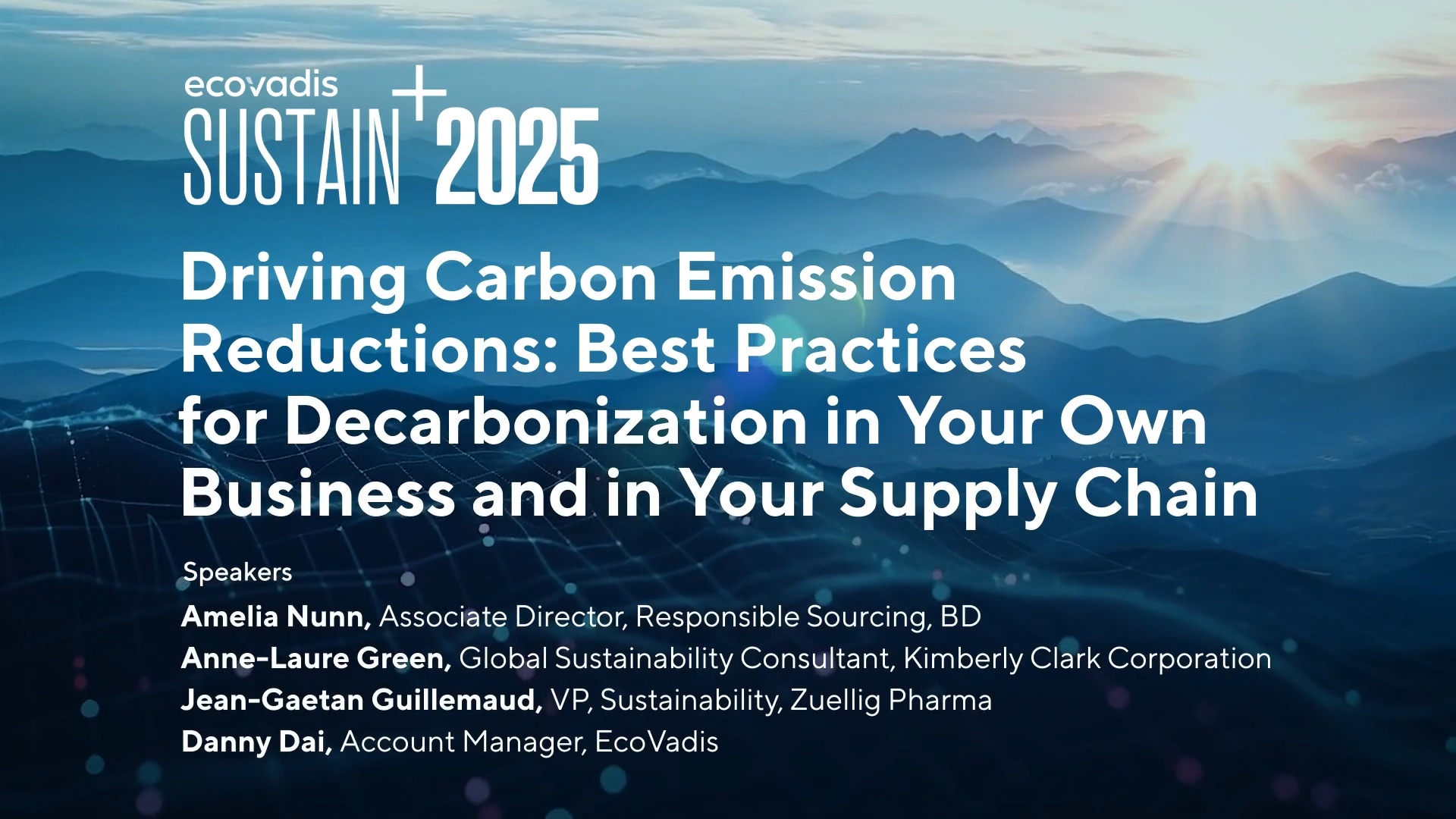 Driving Carbon Emission Reductions: Best Practices Decarbonization in Your Own Business | EcoVadis