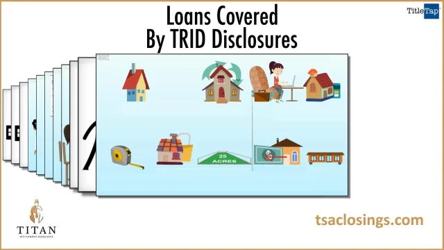 What Kinds Of Loans Do TRID Disclosures Cover? - Carlisle PA | Titan ...