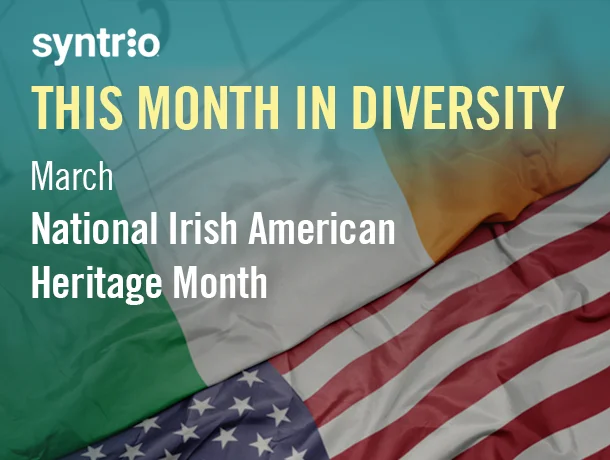 Irish American Heritage Month