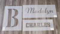 Customizable Plastic Stencils for Crafts | Craftcuts.com