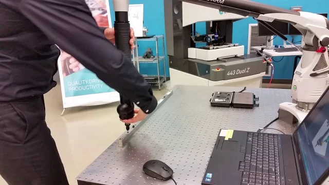 How do I calibrate the contact probes on my Romer Arm, such as the 6mm ...