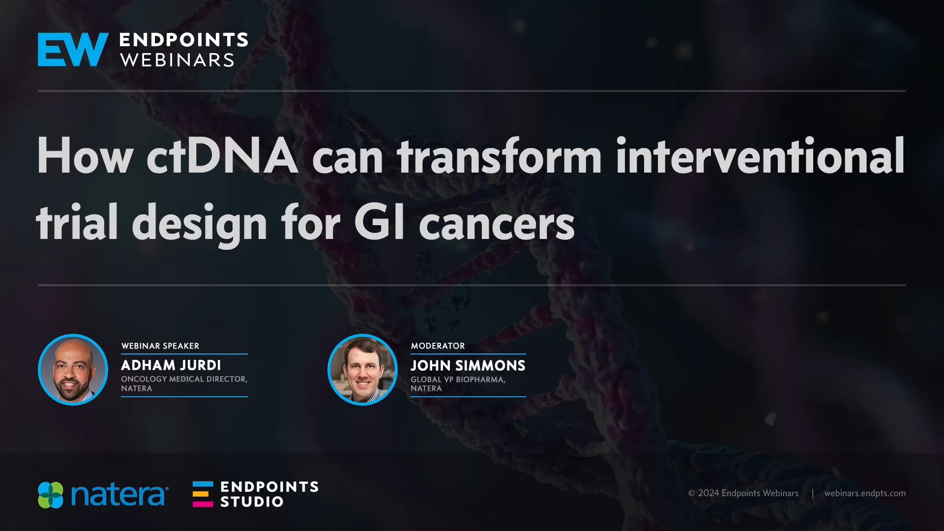 How ctDNA can transform interventional trial design for GI cancers
