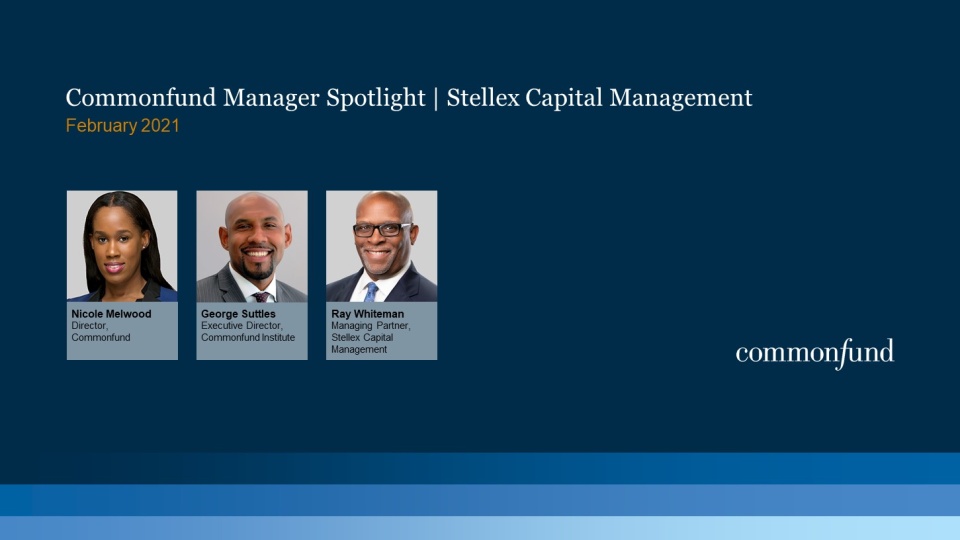 Commonfund Manager Spotlight | Stellex Capital Management