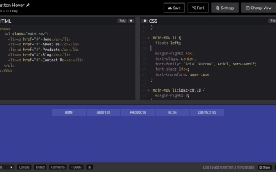 Practical Web Animation - Simple Button Fades