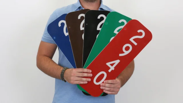 911 Address Signs | Free & Fast Shipping from SmartSign