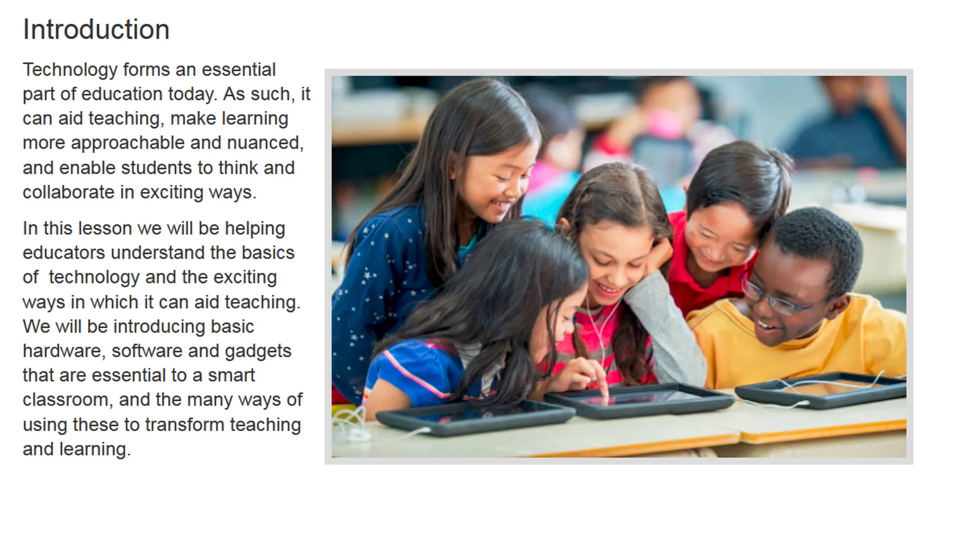 Classroom Introductions