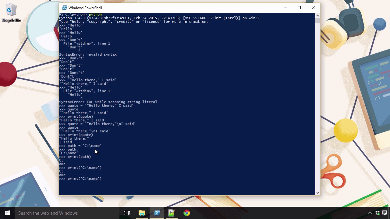 Learn to Code With Python - Strings