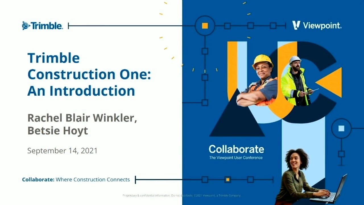 Trimble Construction One: An Introduction