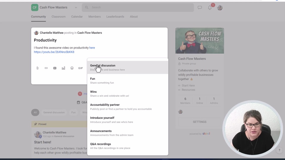 How I use skool (example video) - Money $kool · Business Secrets Academy