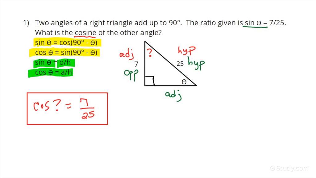 how-to-use-the-sine-or-cosine-of-complementary-angles-in-a-word-problem