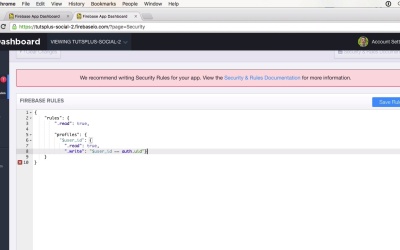 Build a Social App With React Native - Create a Firebase Back-End