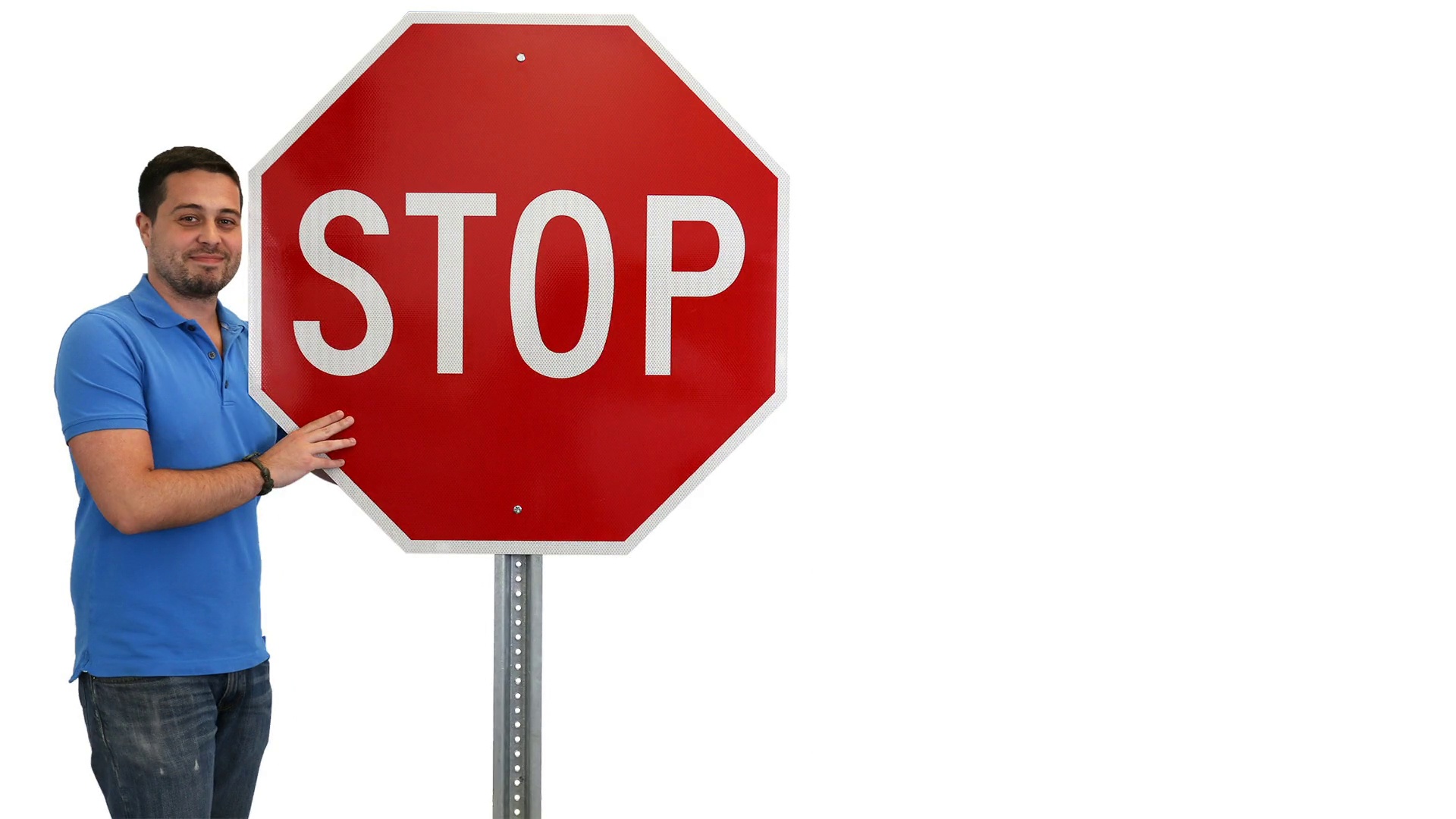 Stop Sign - R1-1, SKU: X-R1-1