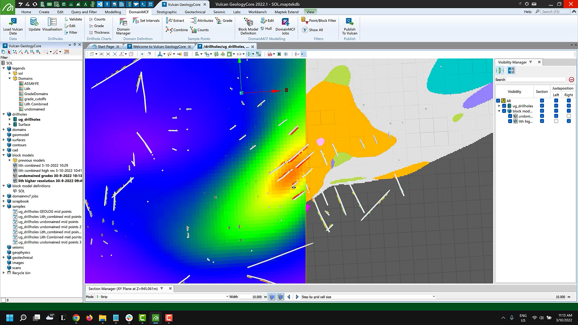 Maptek - Simplify your modelling process Part 8 – DomainMCF modelling Maptek - Simplify your modelling process Part 8 – DomainMCF modelling