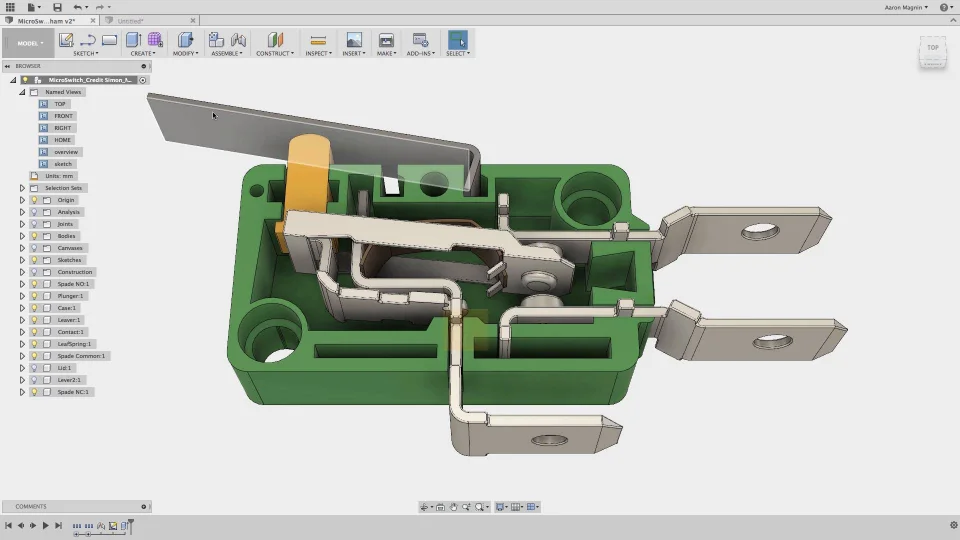 Fusion 360 Help | Mechanical assemblies fundamentals | Quick tip - Rule #1 - Failure | Autodesk