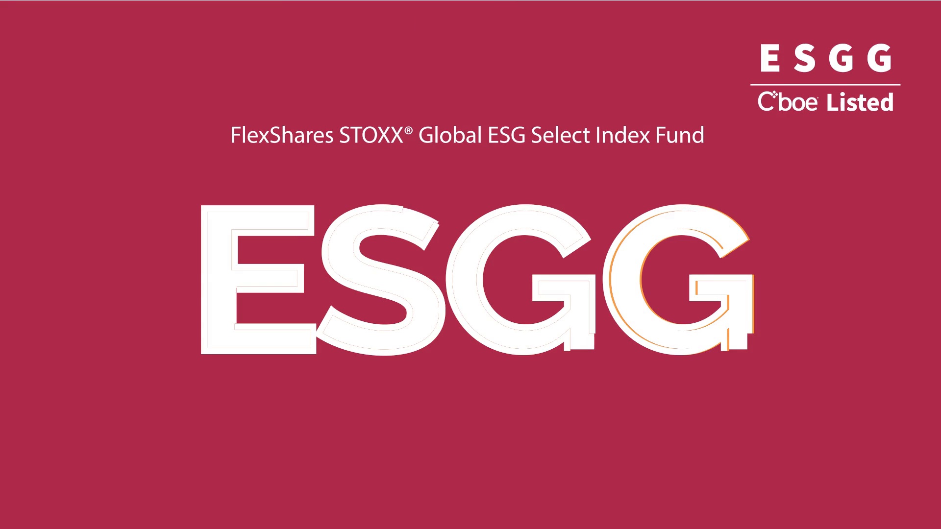 Investors Education Behind the Ticker: FlexShares STOXX Global ESG Select Index Fund (ESGG)- Webull