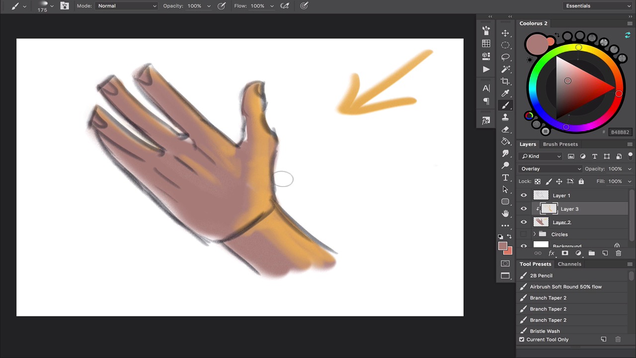 How to Digitally Paint Lighting Scenes - Local Value