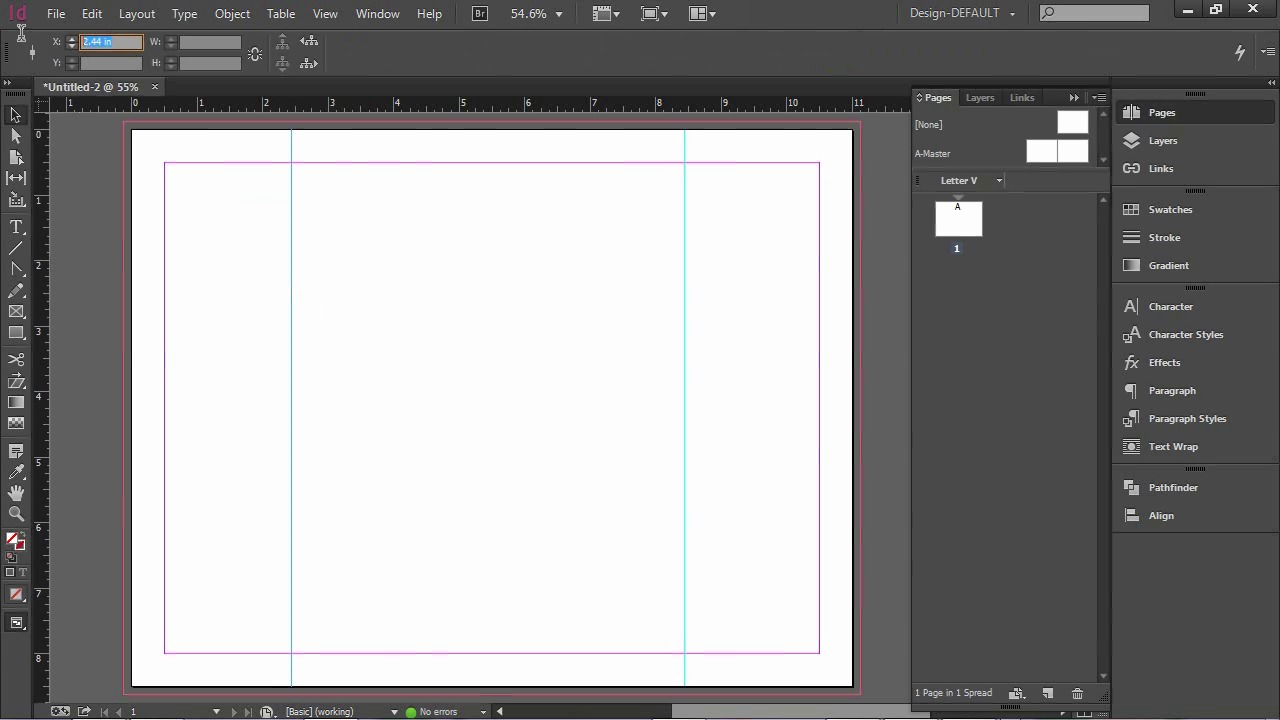 Pro Print Design Workflow - Document Setup