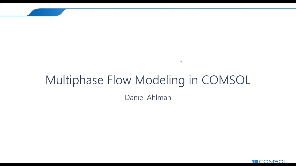 Simulating Multiphase Flows and Free Surfaces with COMSOL®