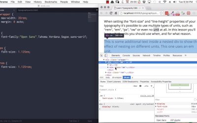 Start Here: Learn CSS Typography - Units to Use in Typography