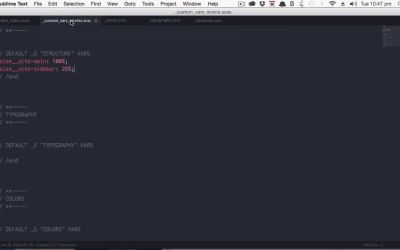 WordPress Theme Creation With Underscores - Organizing Your Customizations