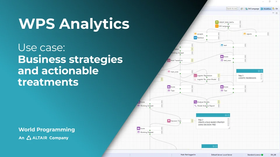 WPS Analytics use case: Business strategies and actionable treatments ...