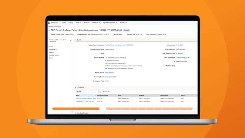 Simplify Signal Management and Safety Investigations | Veeva