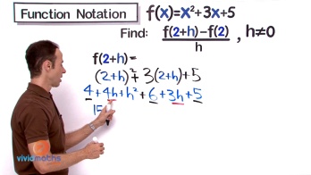 Function Notation – Challenge #1 | VividMath — US