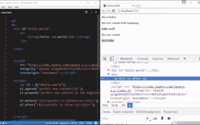 Introduction to jQuery - Add and Remove Content