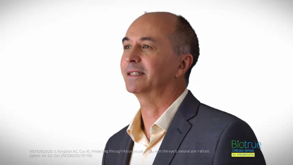 Biotrue ONEday for Presbyopia multifocal design