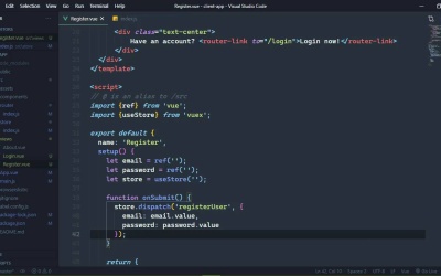 Create a Modern Web App With Node, Express, and Vue.js - Registering ...