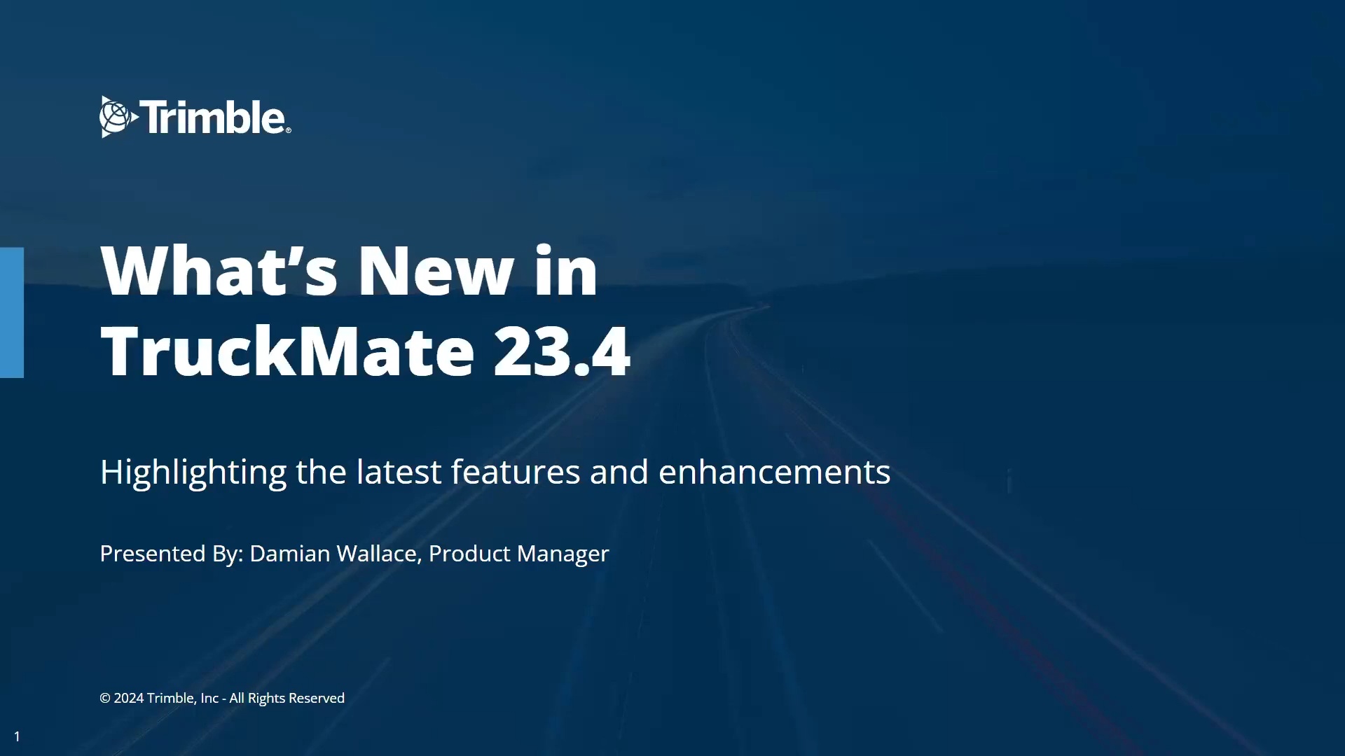 Webinars | Trimble Transportation